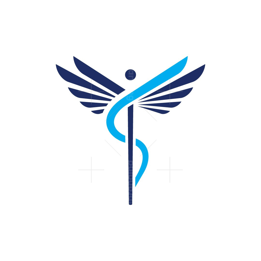 Caduceus Letter S Logo | Scalebranding