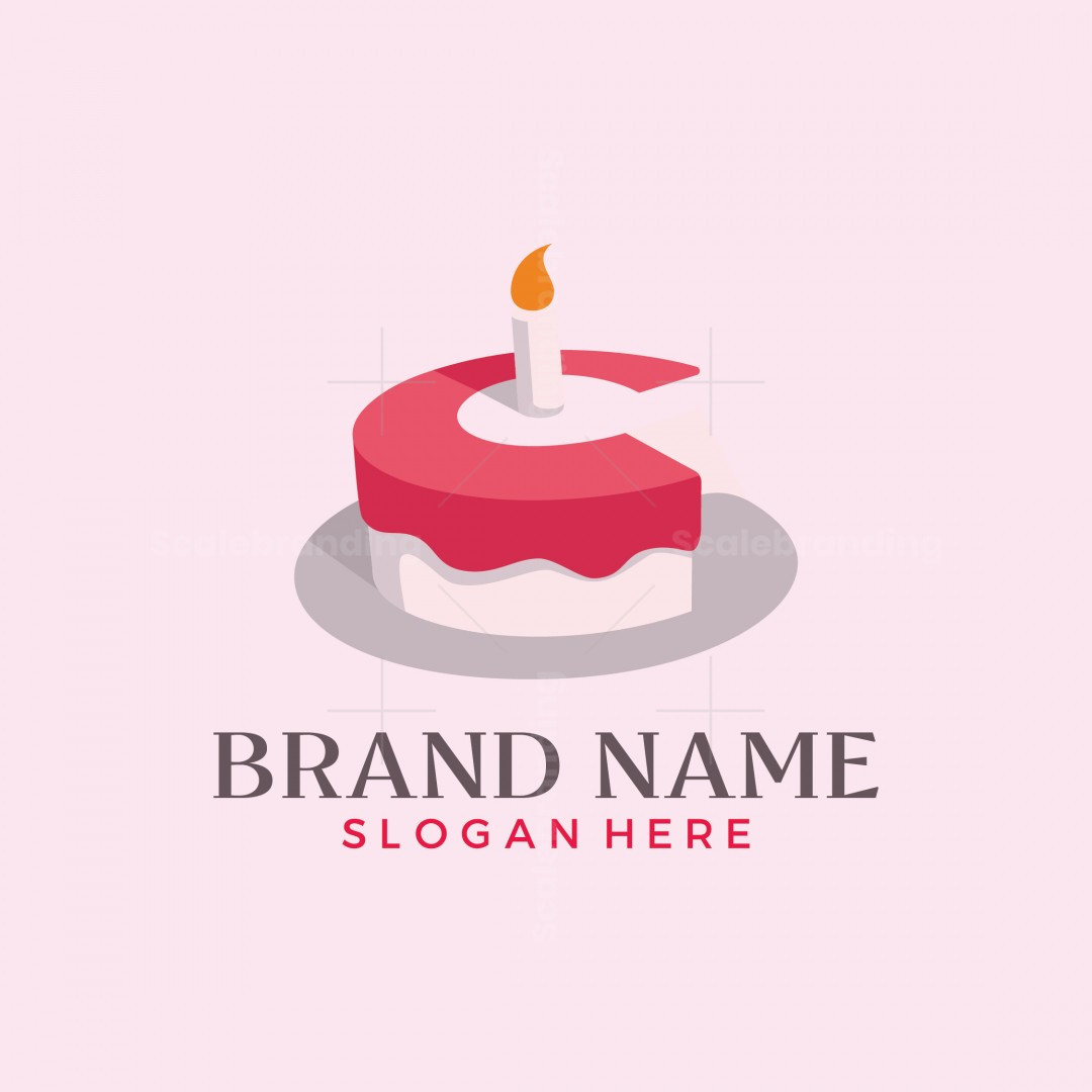 Cake Letter Logo | Scalebranding