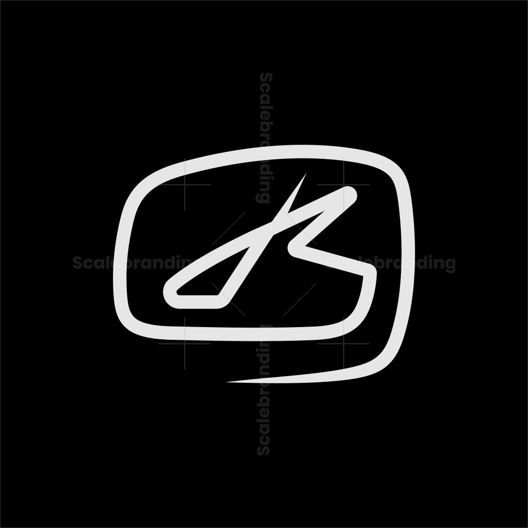 Calligraphy B Letter Logo | Scalebranding