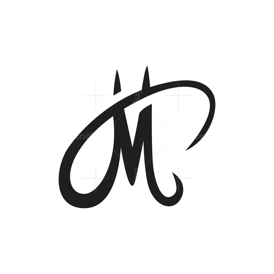 Calligraphy MC Letter Logo | Scalebranding