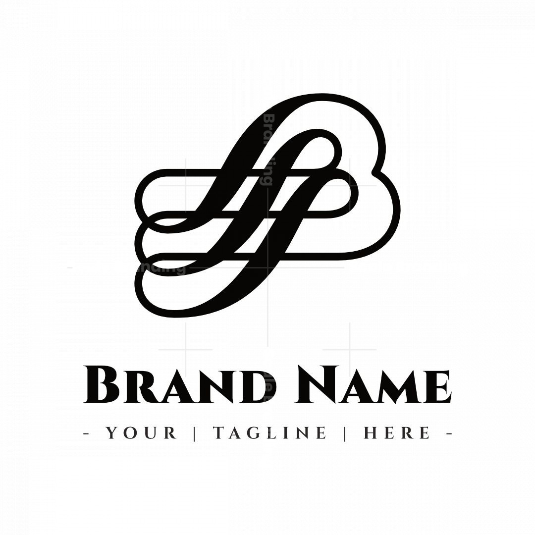 Letter B Calligraphy Style Logo | Scalebranding