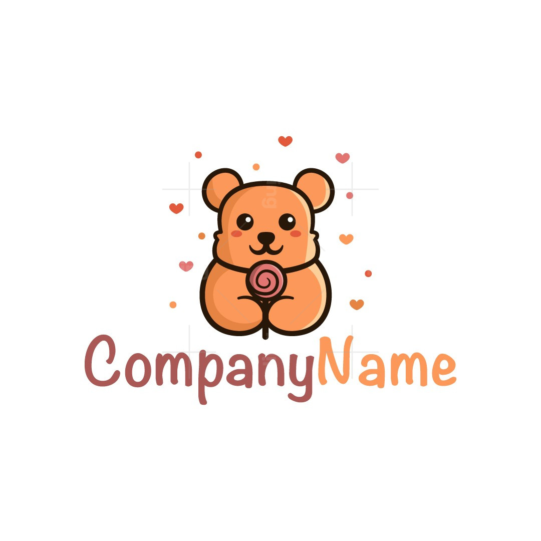 Candy Bear Logo | Scalebranding