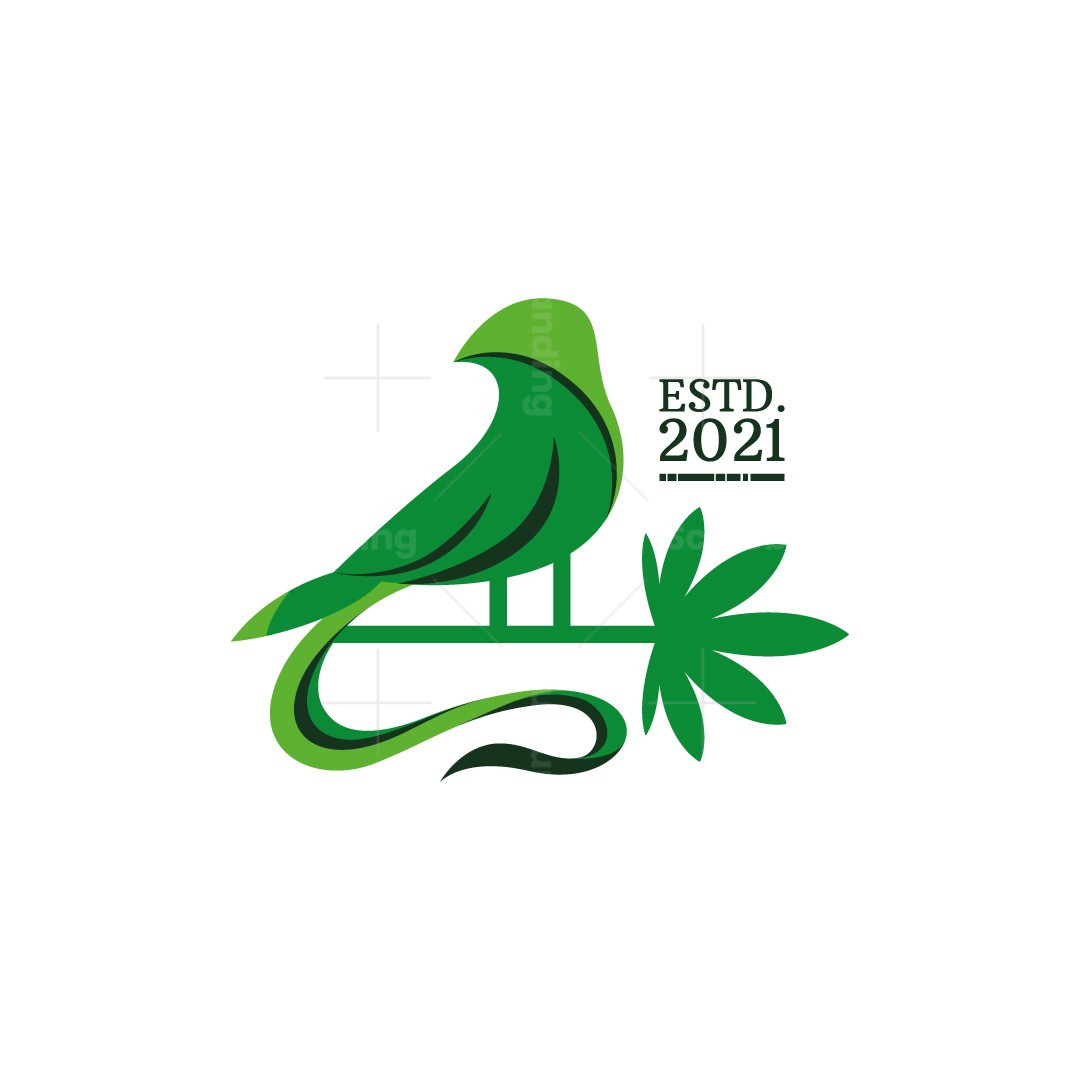 Cannabis Bird Logo | Scalebranding