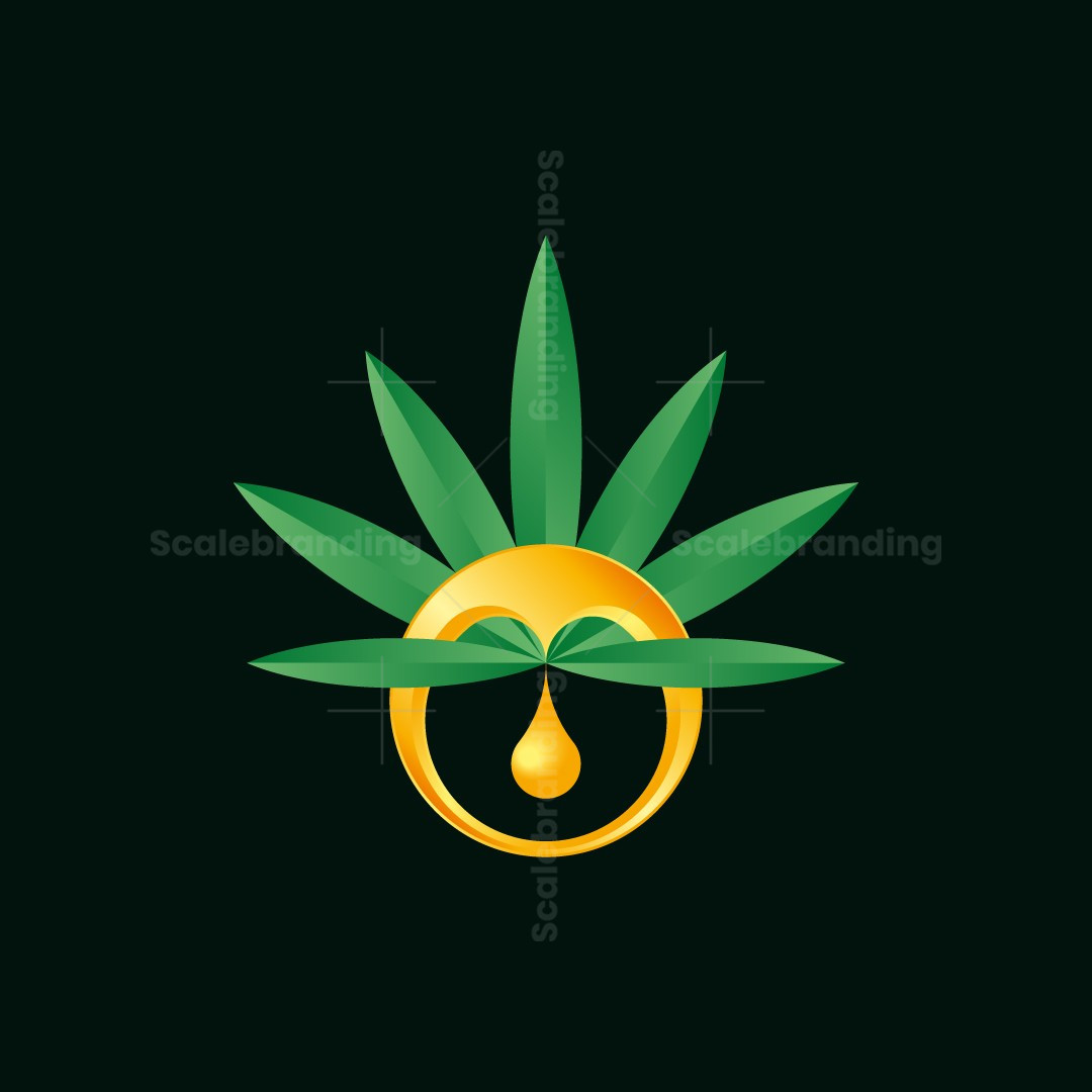 Cannabis Cbd Oil Logo | Scalebranding