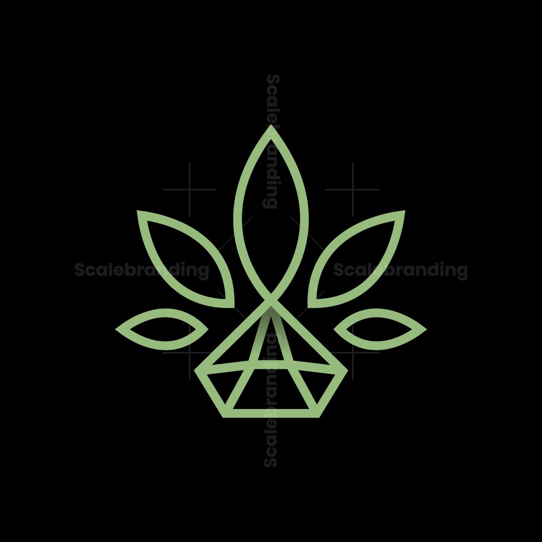 Cannabis Diamond logo | Scalebranding