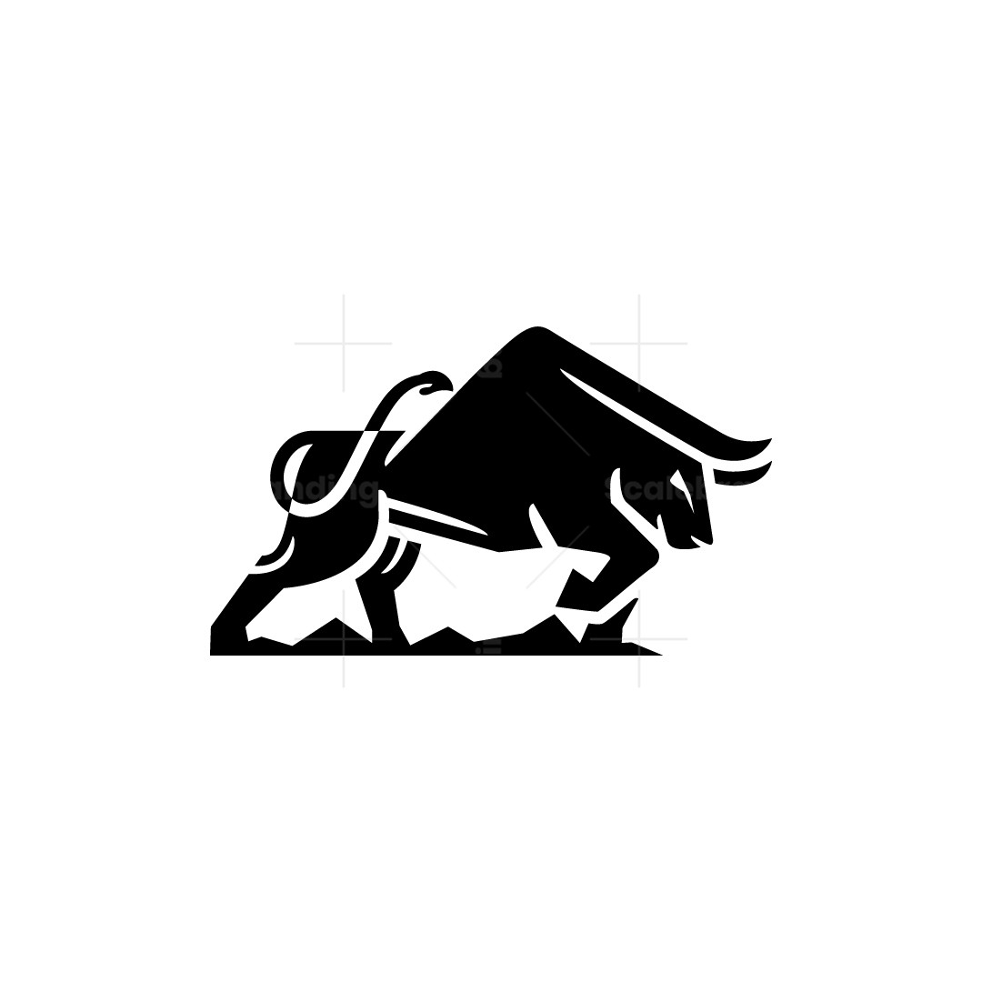 Capital Bull Logo Bull Logo Design Black Bull Logo Big Bull Logo ...