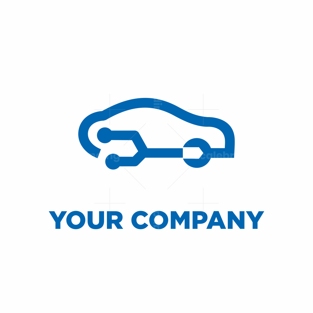 Car Electronics Repair Simple Logo | Scalebranding