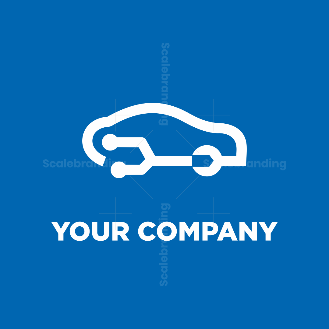 Car Electronics Repair Simple Logo | Scalebranding