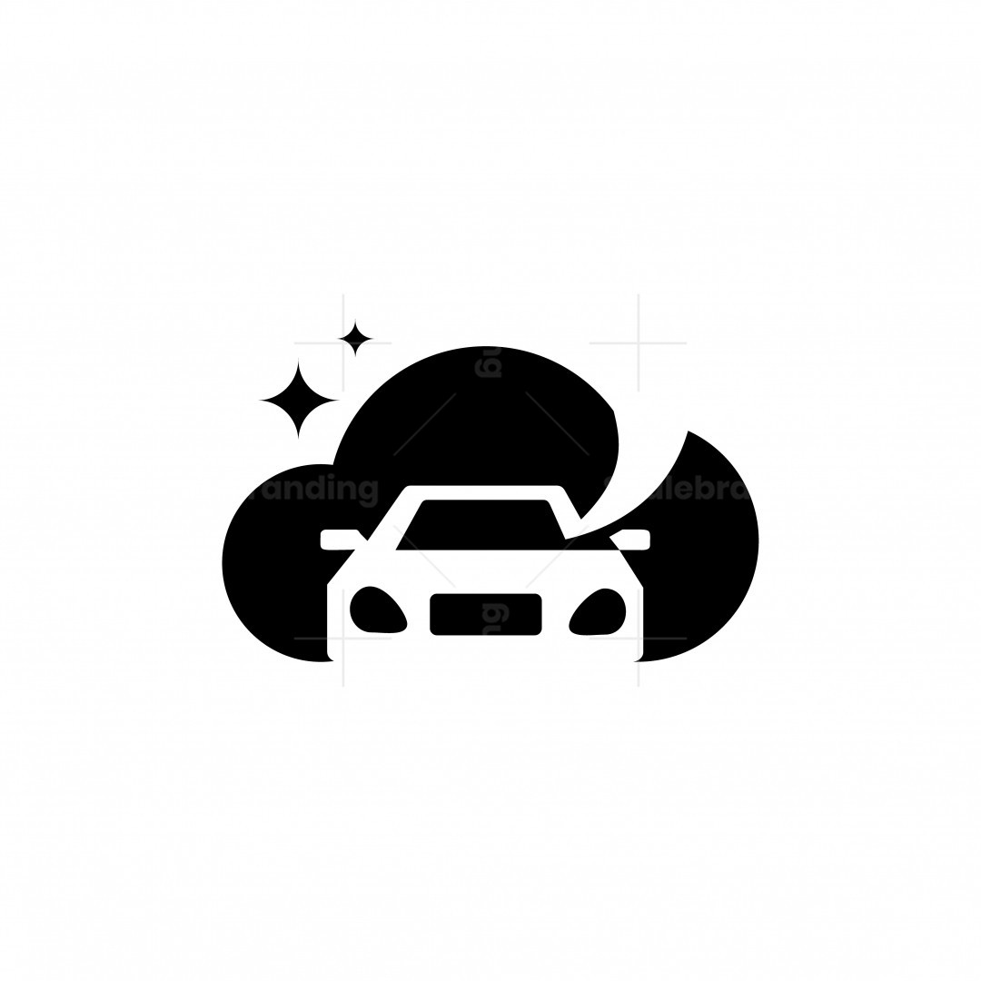 Car Wash Cloud Logo | Scalebranding