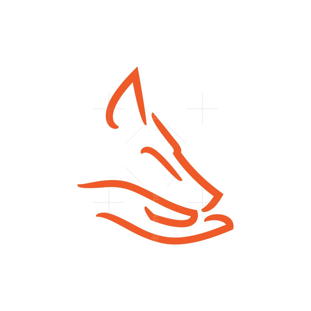 Care Hand Fox Logo | Scalebranding