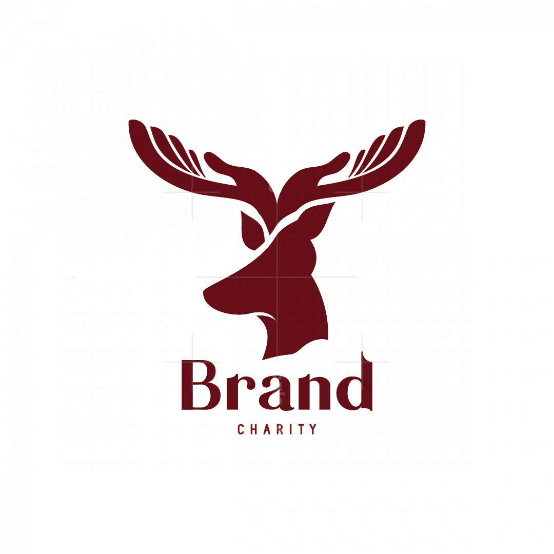 Caribou Charity Symbol Logo | Scalebranding