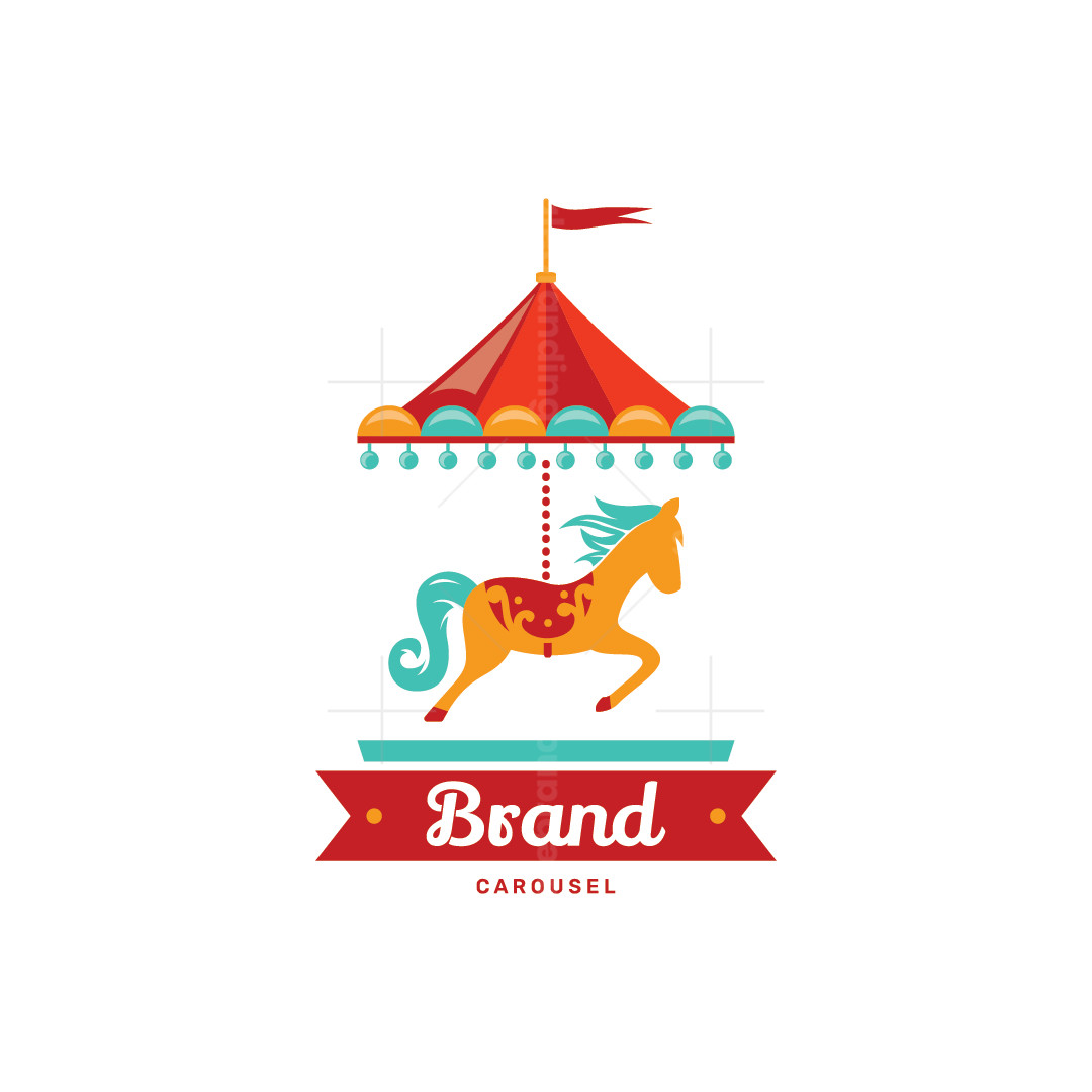Carousel Horse Logo