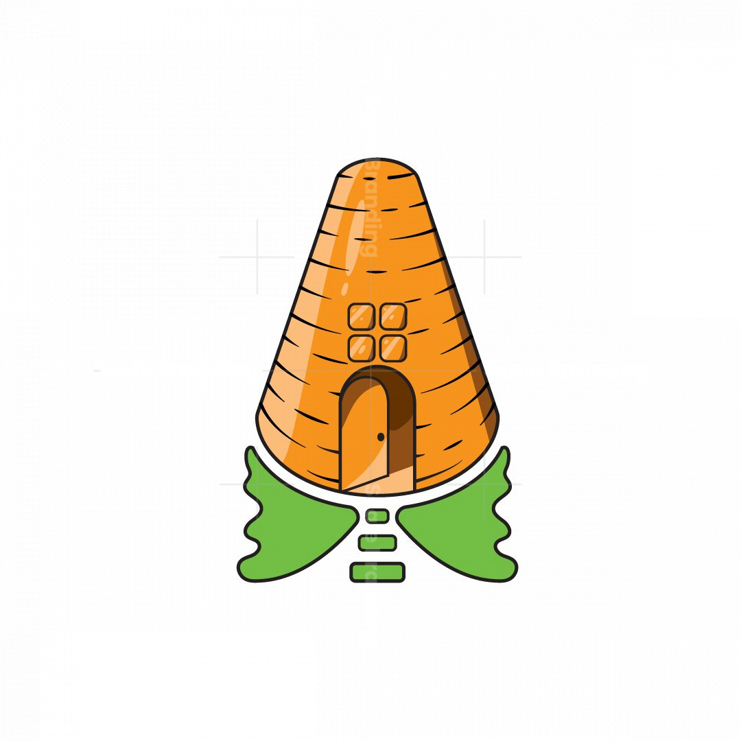 Carrot House Logo | Scalebranding
