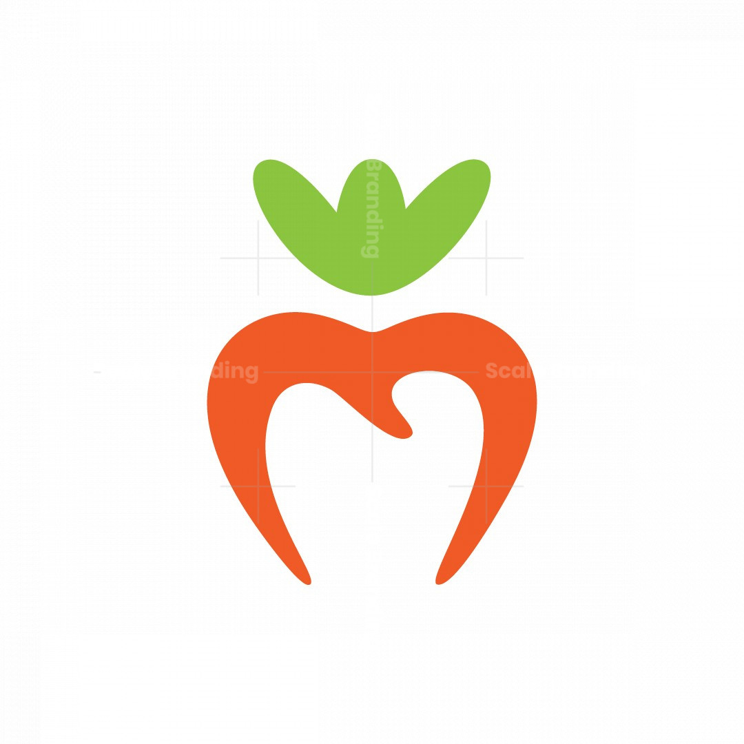 Carrot Tooth Logo | Scalebranding