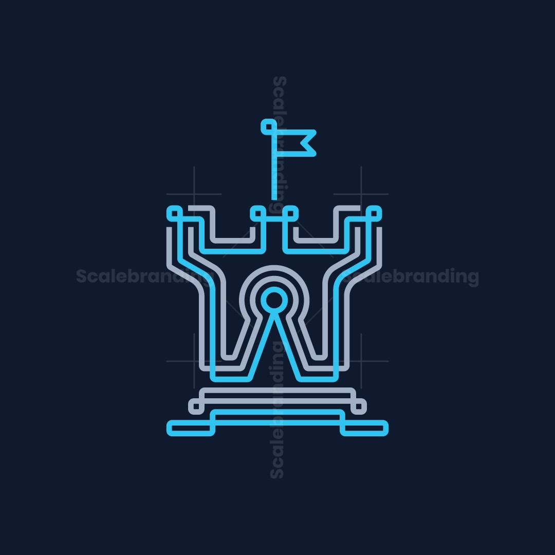 Castle Network Logo | Scalebranding