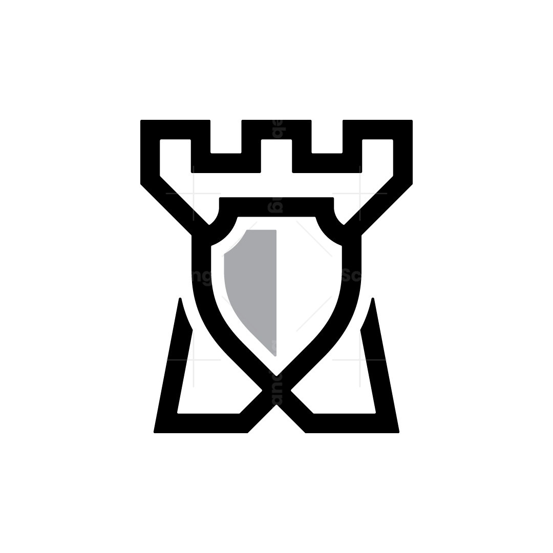 Castle Shield Logo | Scalebranding