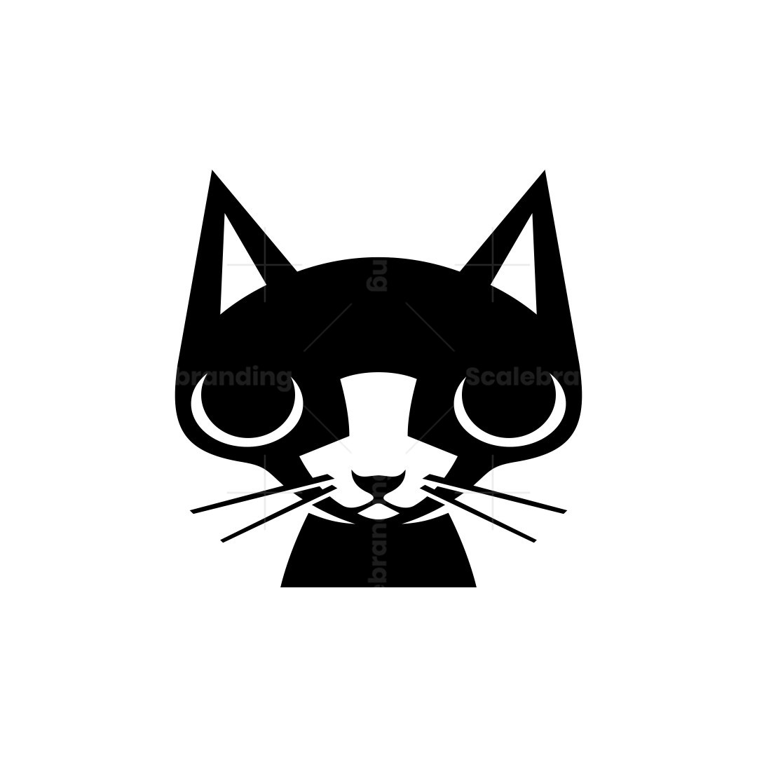 Cat Brand Logo Elegant Cat Logo With A Sleek And Modern Design. Ideal