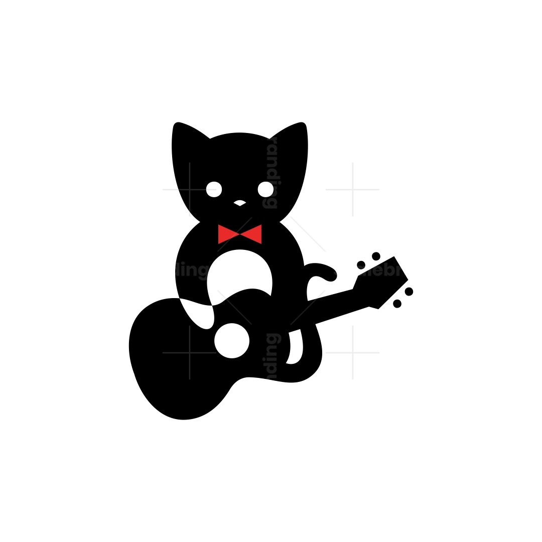 Cat Musician Logo | Scalebranding