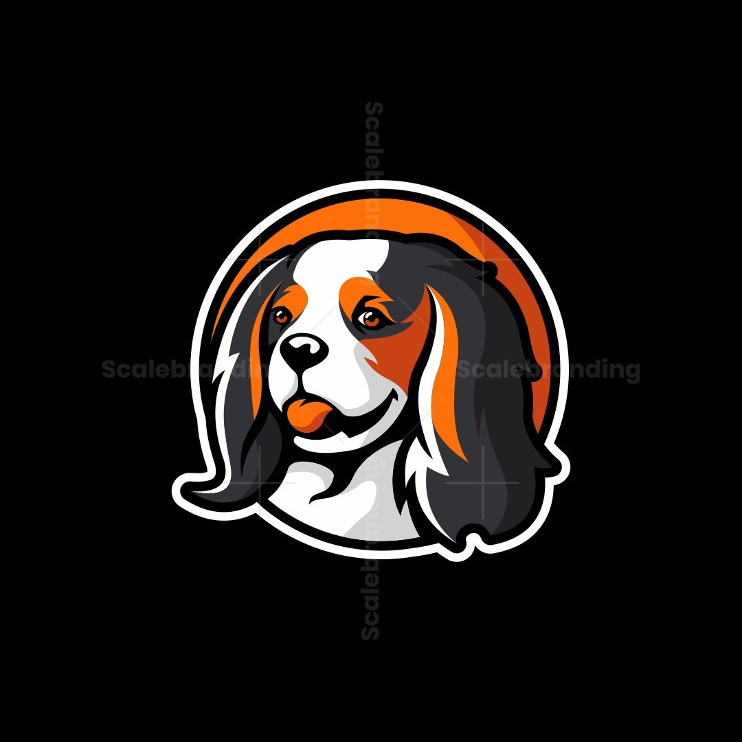 Cavalier King Charles Spaniel Dog Logo | Scalebranding