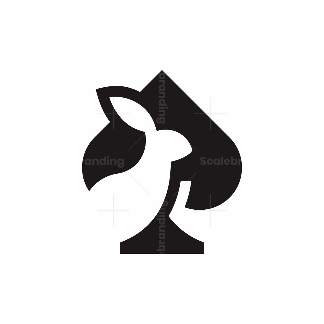 Rabbit Spade Logo | Scalebranding