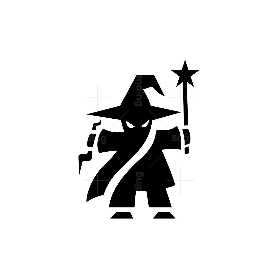 Wizard Logo Shadow Wizard Logo | Scalebranding