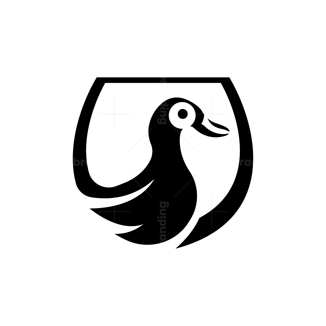 Iconic Duck shield mark logo | Scalebranding