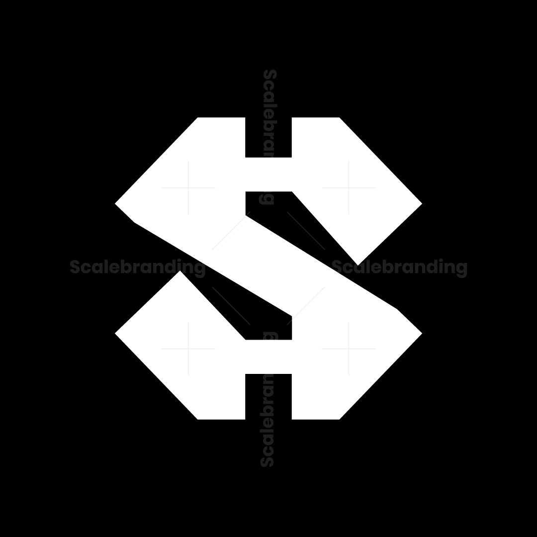 Letter S Modern and Minimal logo | Scalebranding