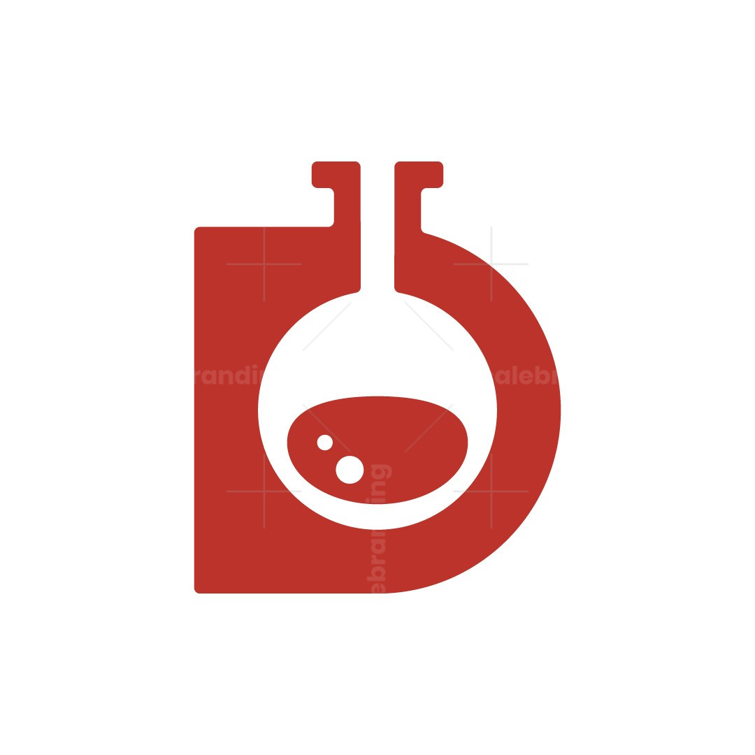 Letter D Beaker Logo | Scalebranding
