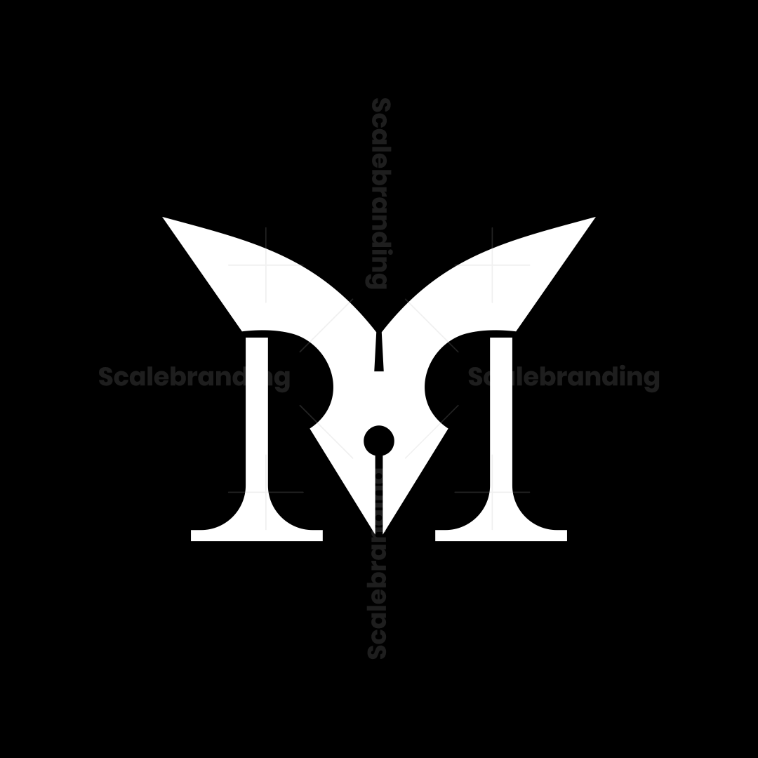 M Pen Classic Monogram logo | Scalebranding
