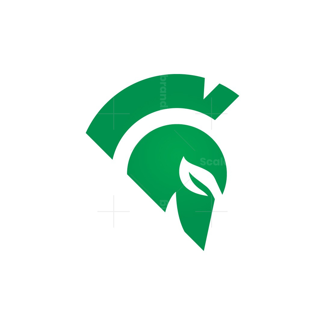 Leaf Spartan Logo | Scalebranding