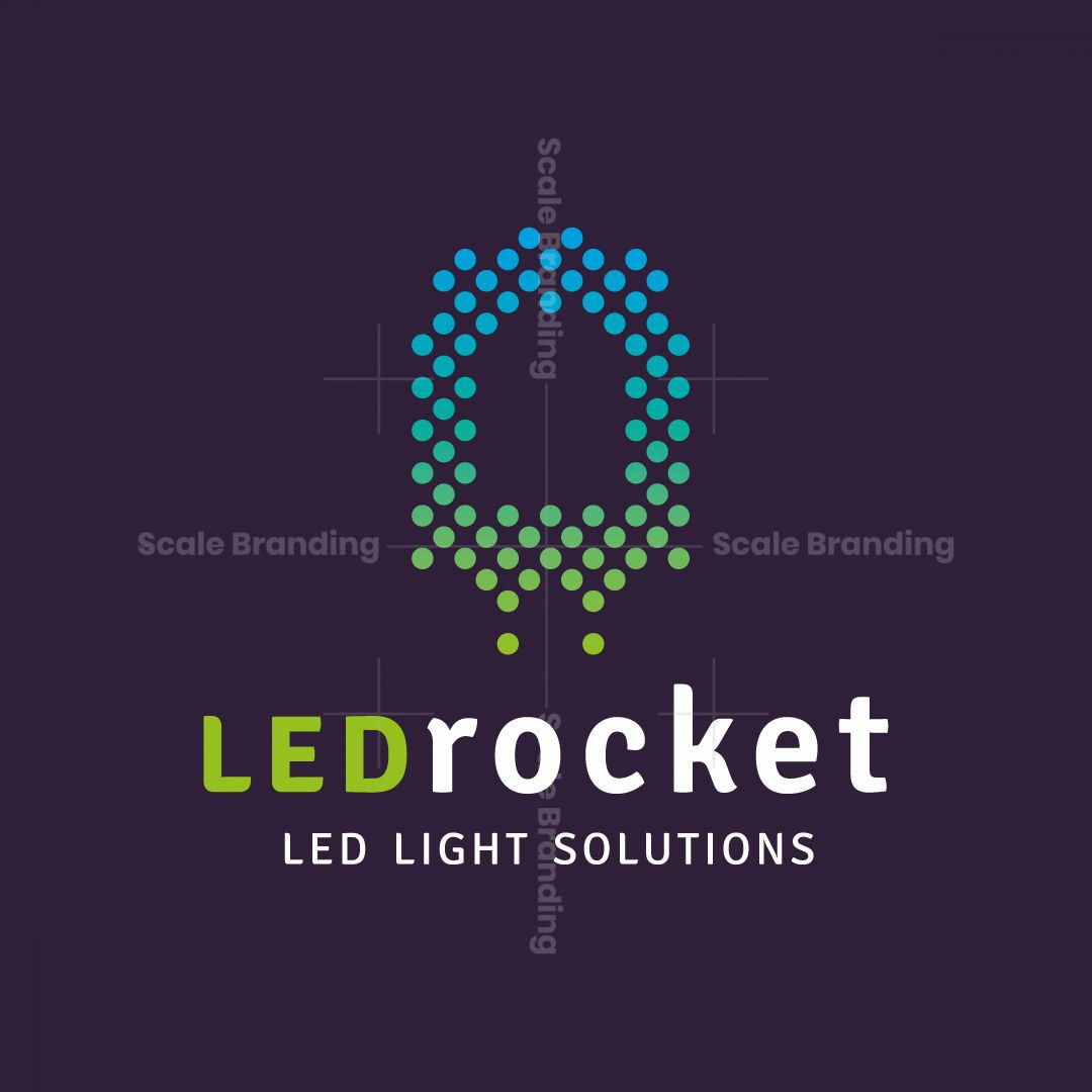 Led Light Logo Design