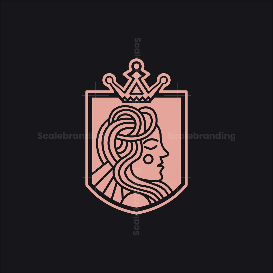 Celtic Queen Shield Logo | Scalebranding
