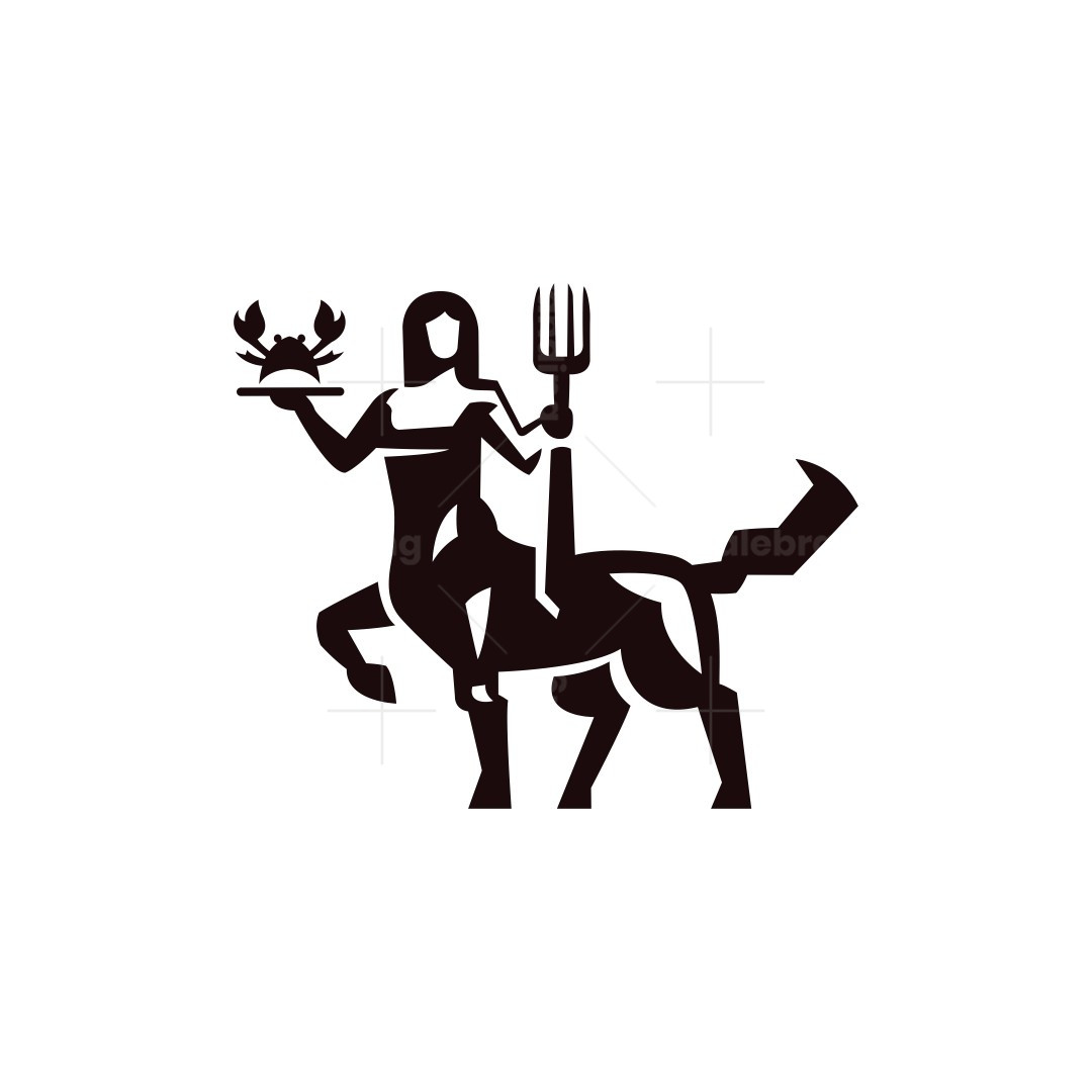 Centaur Sea Food Logo | Scalebranding