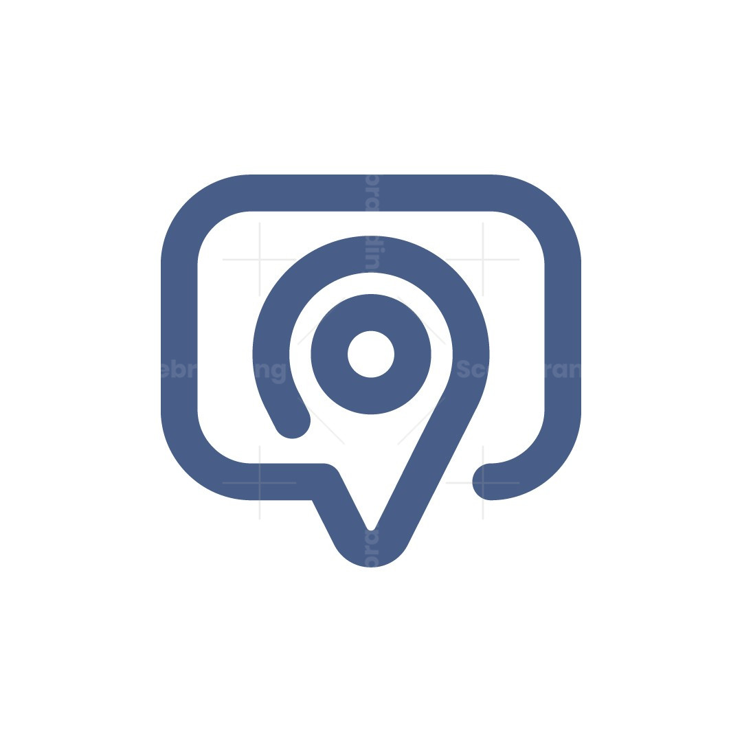 Chat Location Logo | Scalebranding