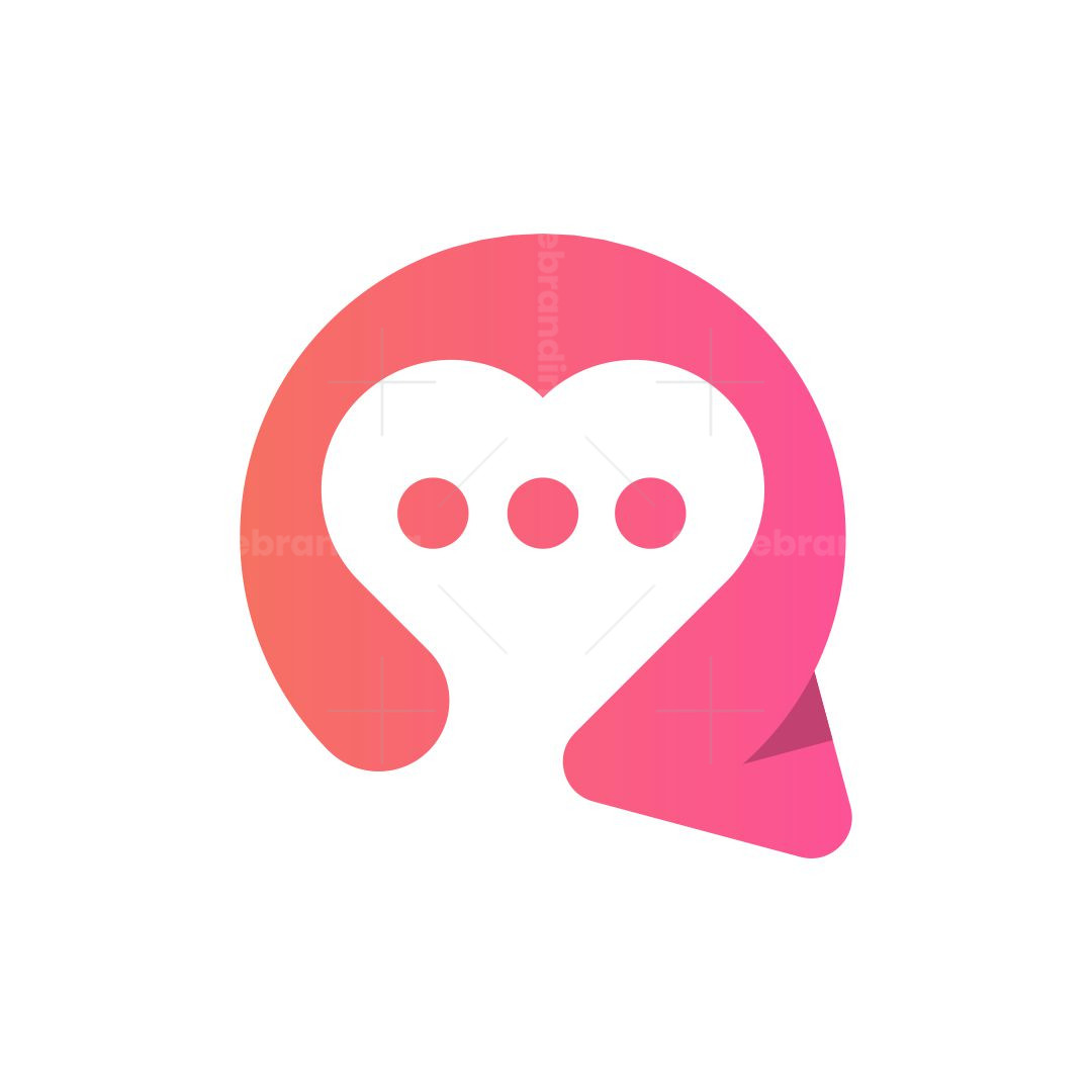 Chat Love Logo | Scalebranding
