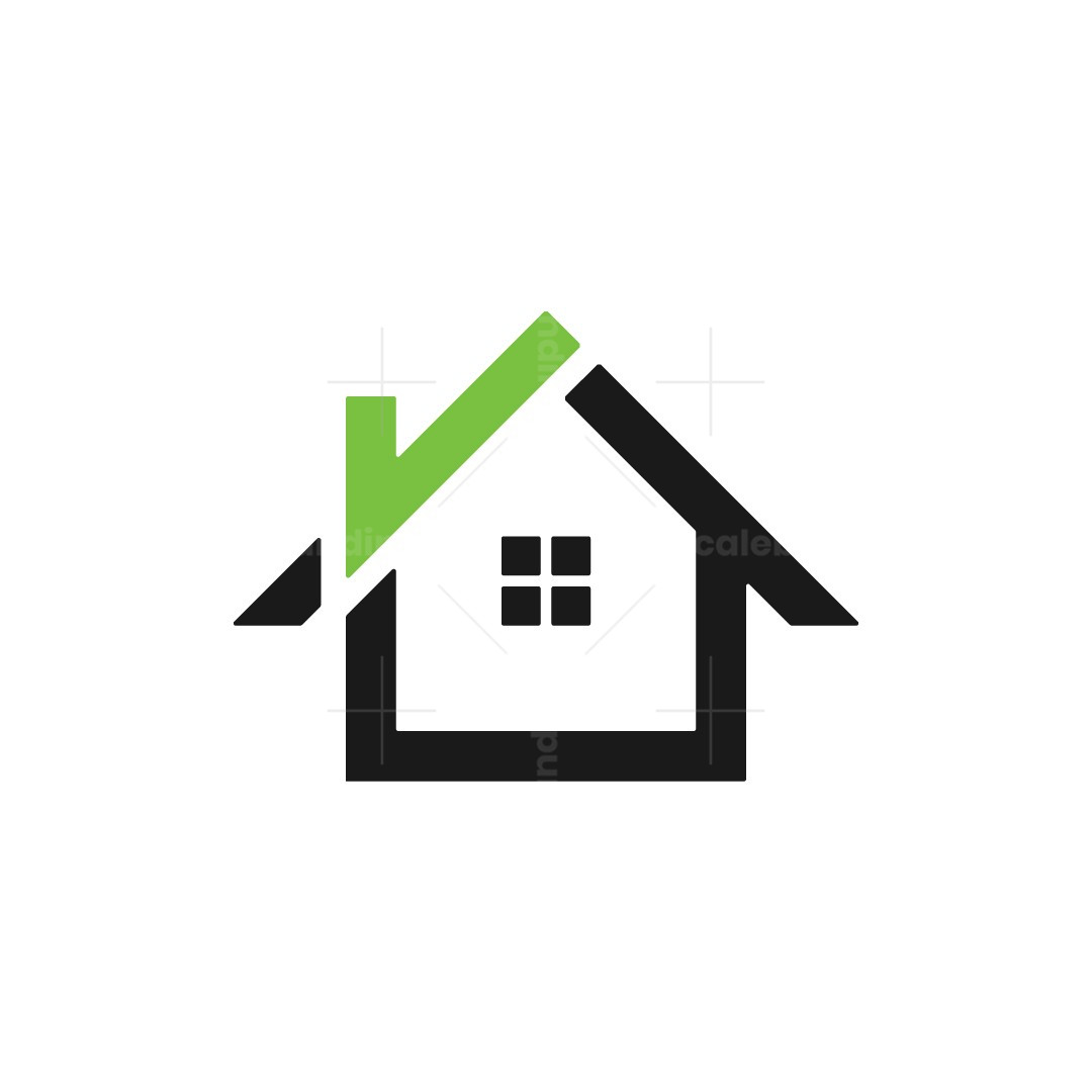 Check Mark Home Logo | Scalebranding