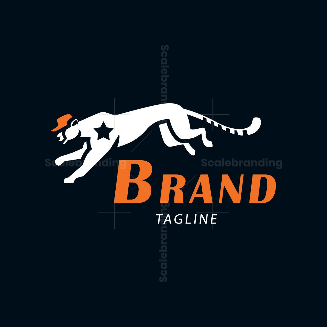 Cheetah Running Logo | Scalebranding