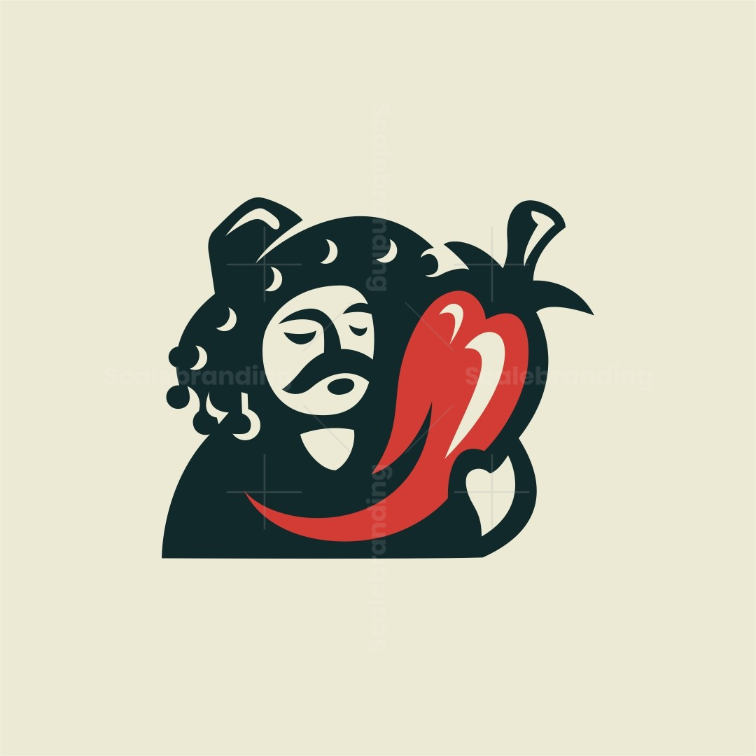 Chili Man Taco Logo | Scalebranding