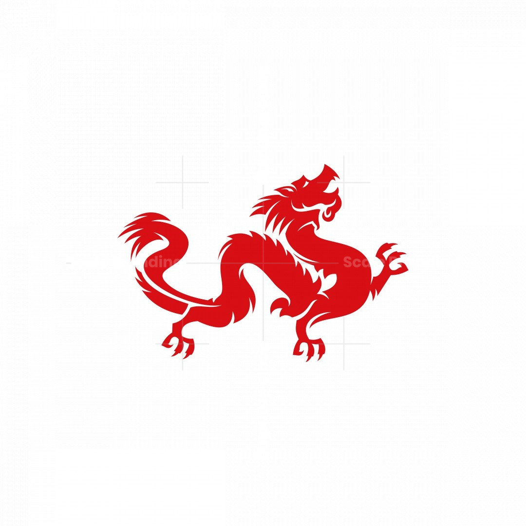Chinese Dragon Icon Logo | Scalebranding
