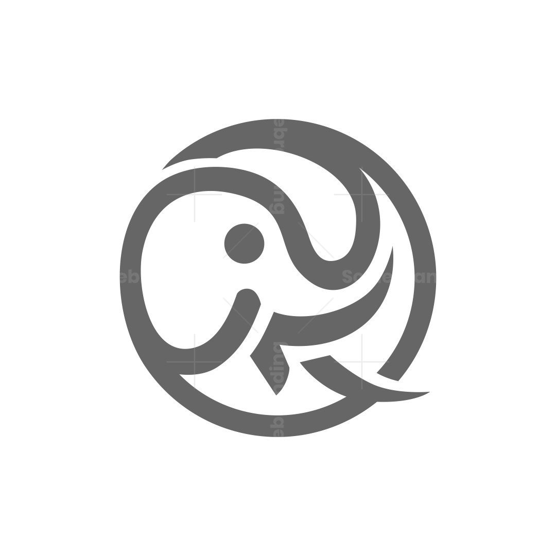 Circle Elephant Logo | Scalebranding