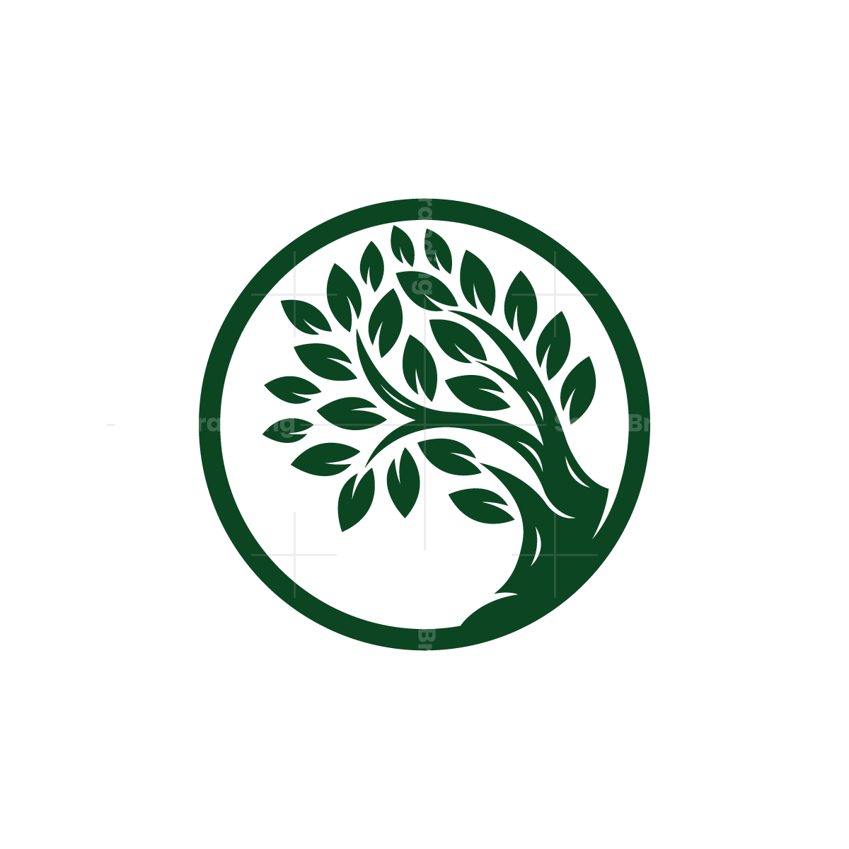 Tree In A Circle Logo