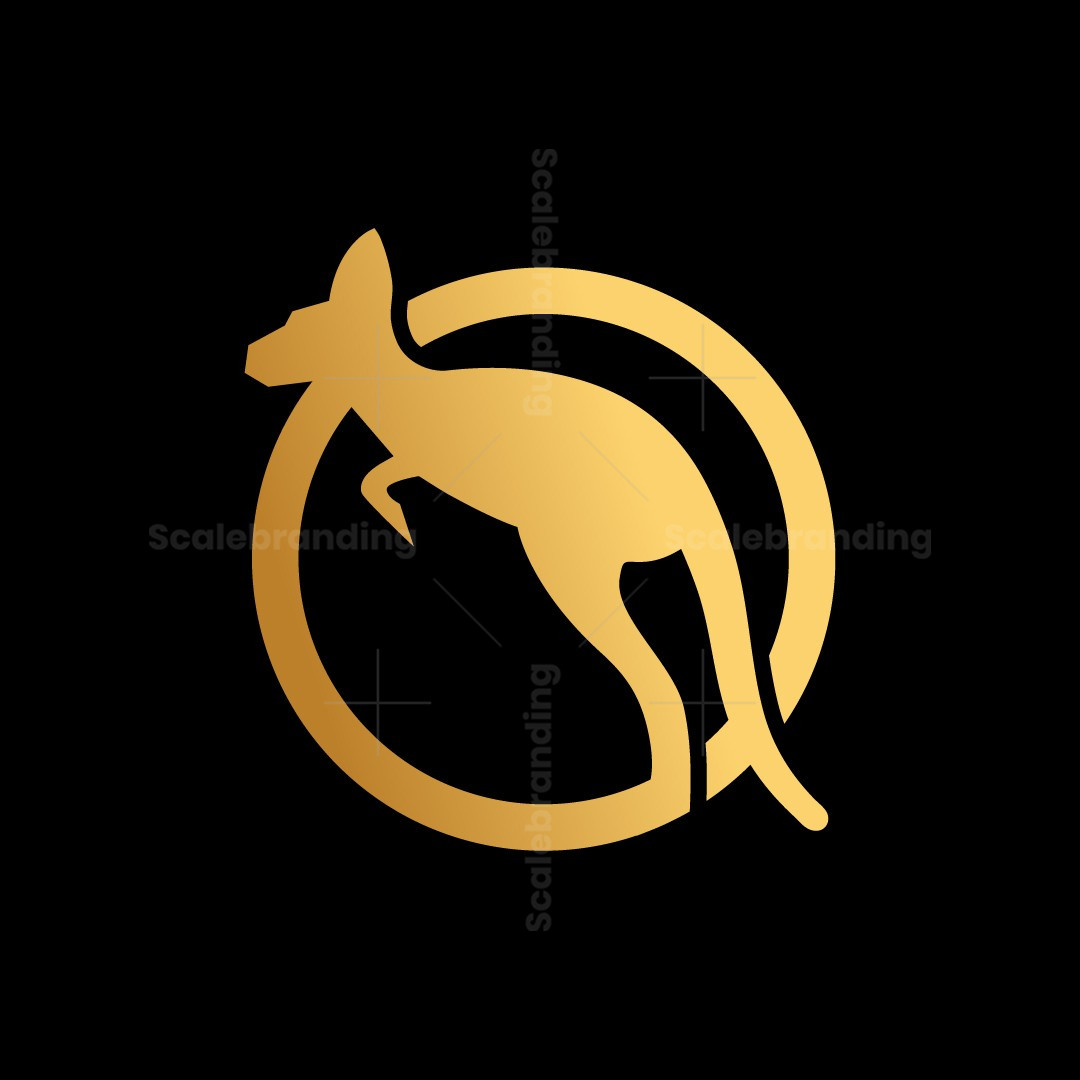 Circle Kangaroo Logo | Scalebranding