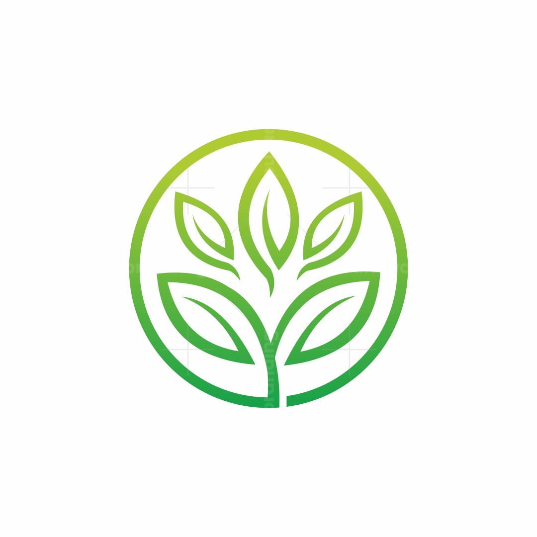 Leaf Circle Logo