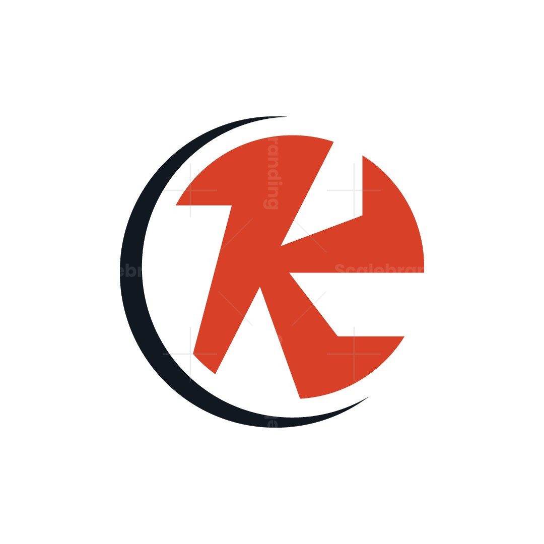 Circle Letter K Logo | Scalebranding