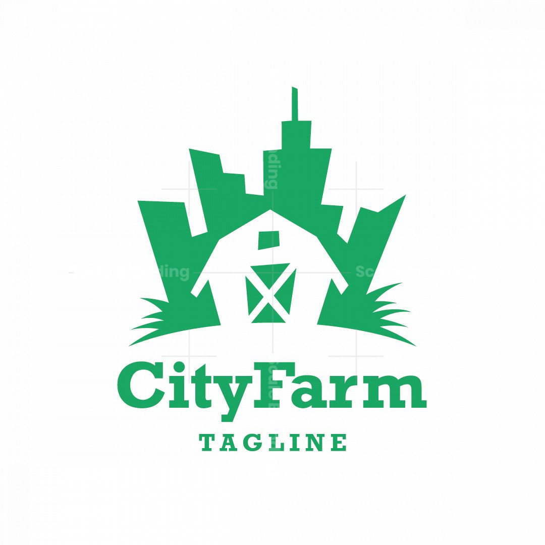 City Farm Logo Cityfarm Logo Clint Gorman's Portfolio