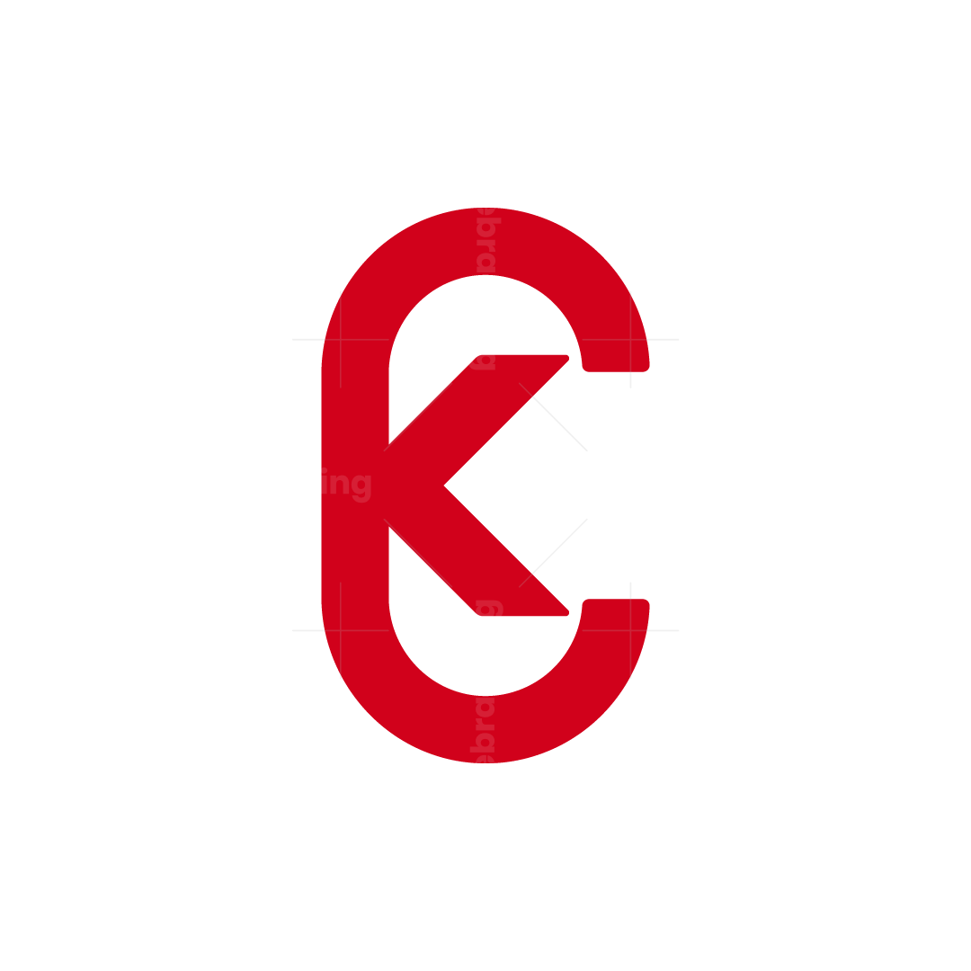 Letters CK KC Monogram Logo | Scalebranding