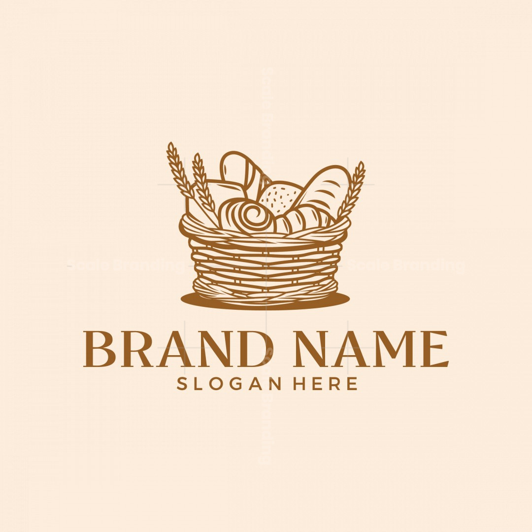 Elegant Bakery Logo Vintage Artisan Bakery Shop Logo