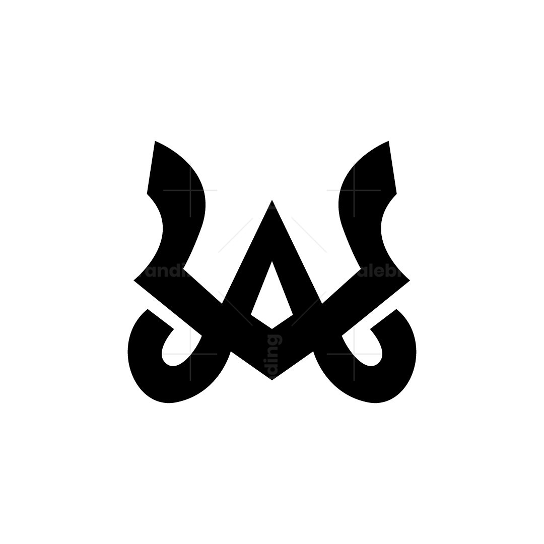 Classic Letter AW WA Monogram Logo | Scalebranding
