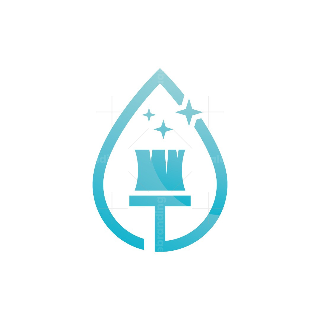 Clean Drop Logo | Scalebranding