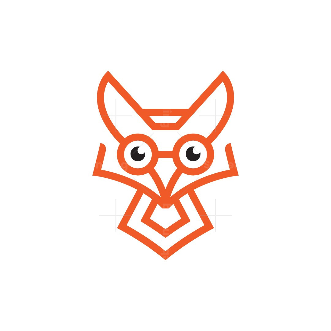 Clever Fox Logo Smart Fox Head Logo | Scalebranding